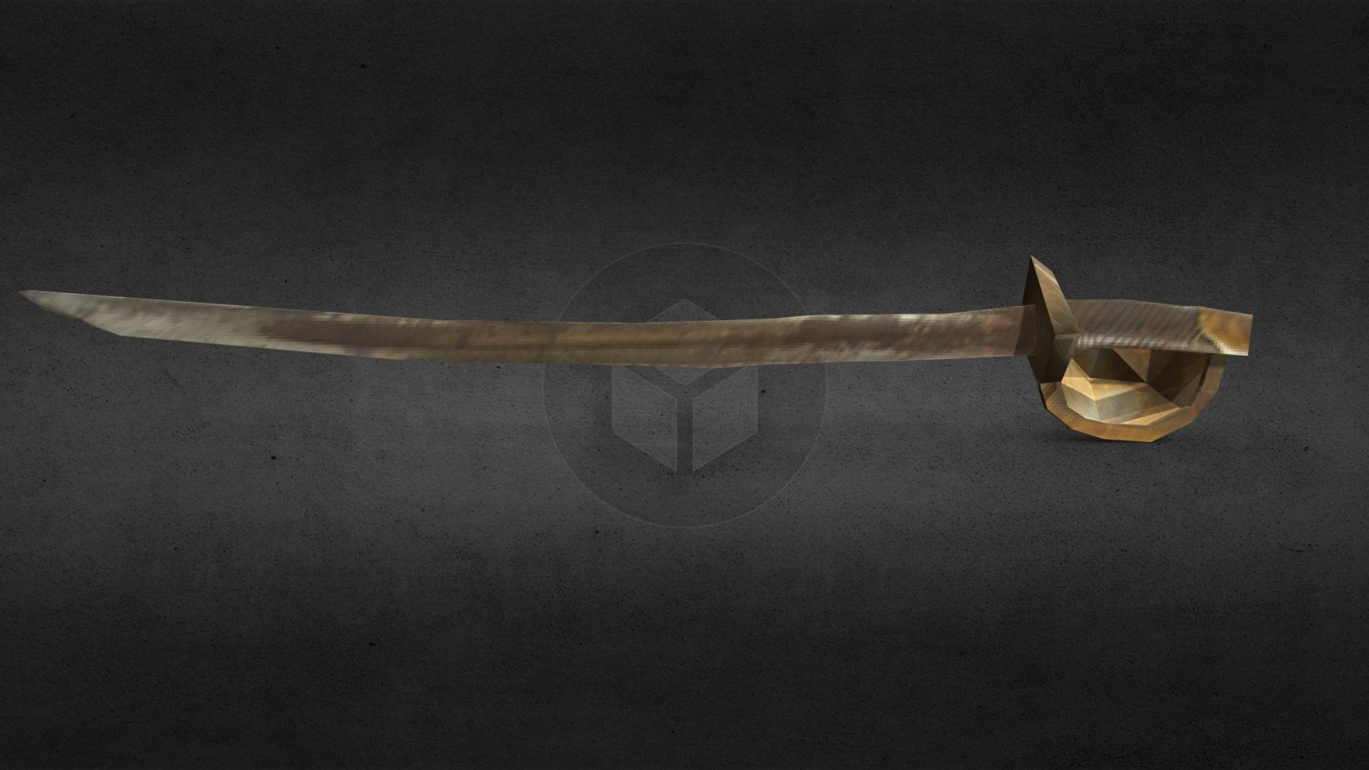 M1860 Naval Boarding Cutlass - Download Free 3D model by swordmanck ...