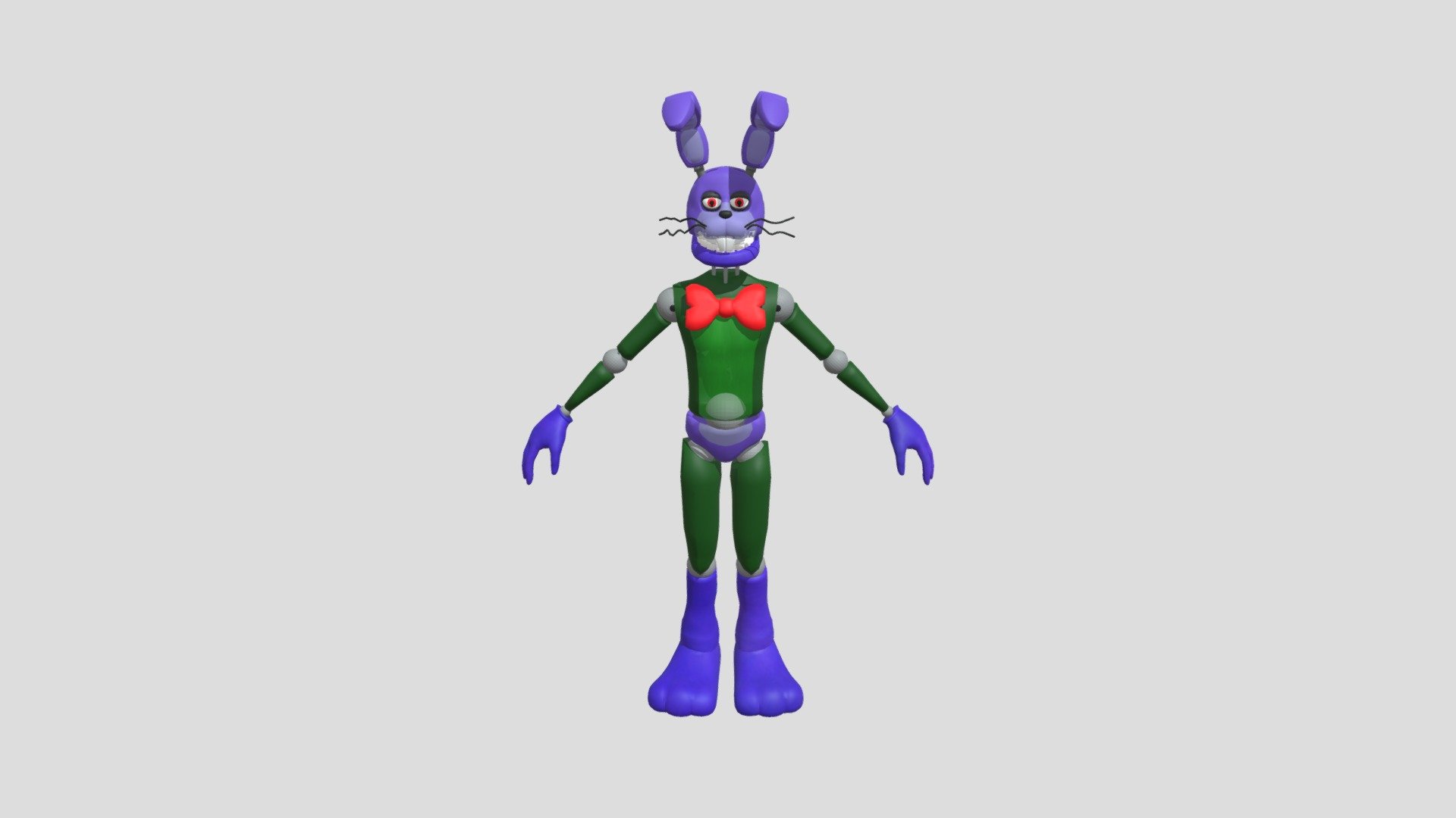 Stylaized Old Bonnie - Download Free 3D model by tarmacyclops [3d805b1 ...