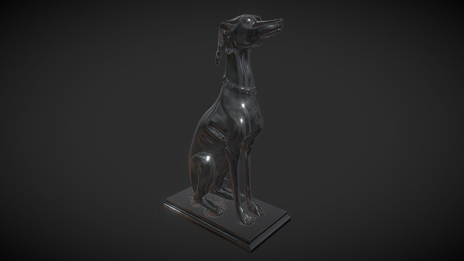 Dog sculpture PBR - Download Free 3D model by GreenG [3d80c16] - Sketchfab