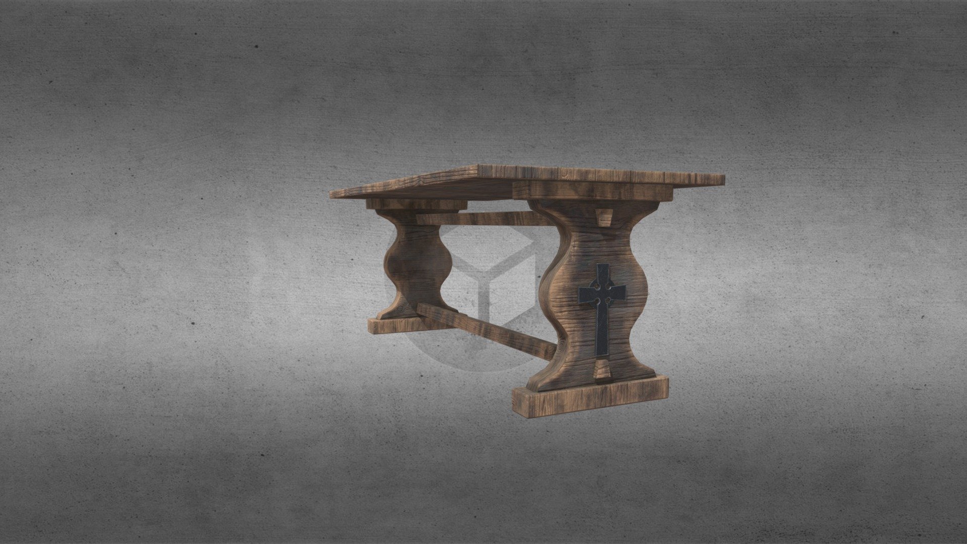 Medieval Table - 3D model by Bullet3gr [3d81dff] - Sketchfab