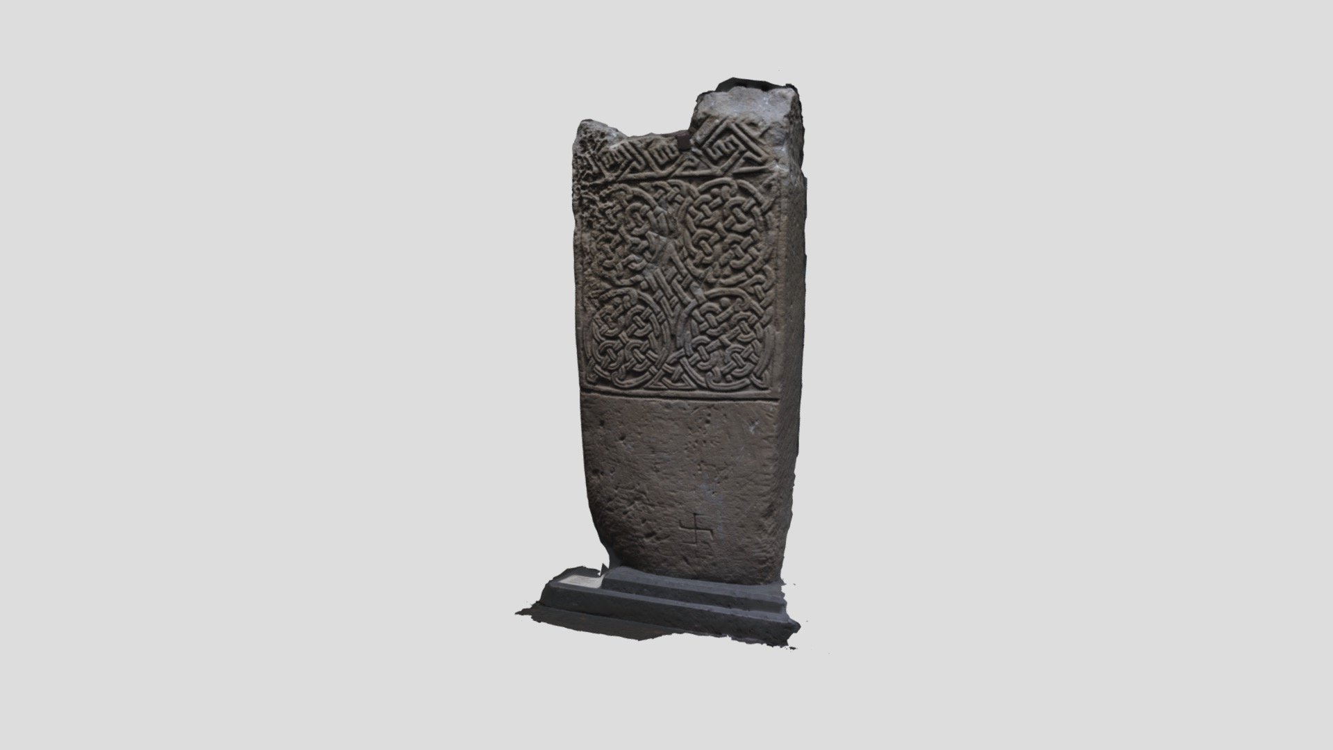Pictish Stone - Dunrobin Castle Museum - Download Free 3D model by ...