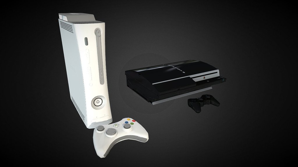 Consoles - 3D model by Enozone3D [3d831af] - Sketchfab