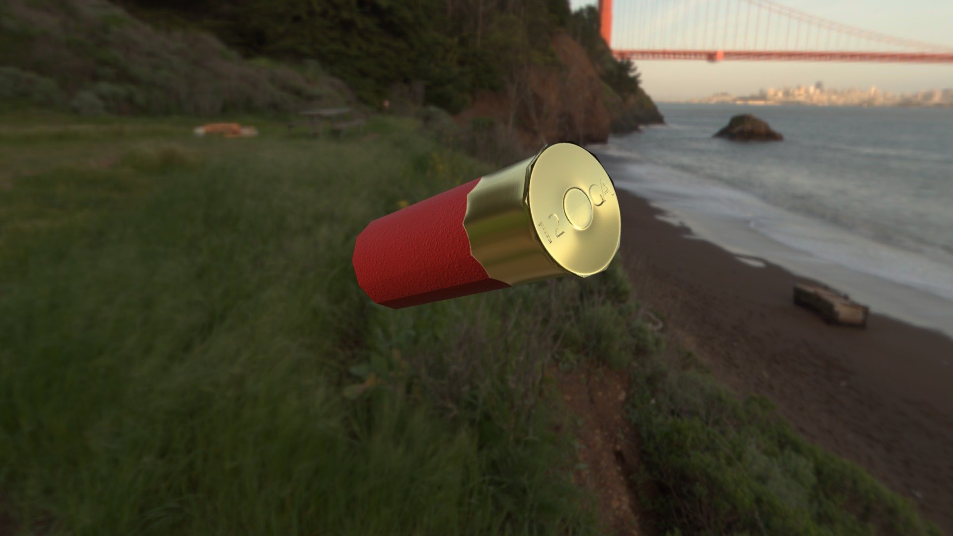 Shotgun Shell - 3D model by SpaceGolby [3d84b83] - Sketchfab