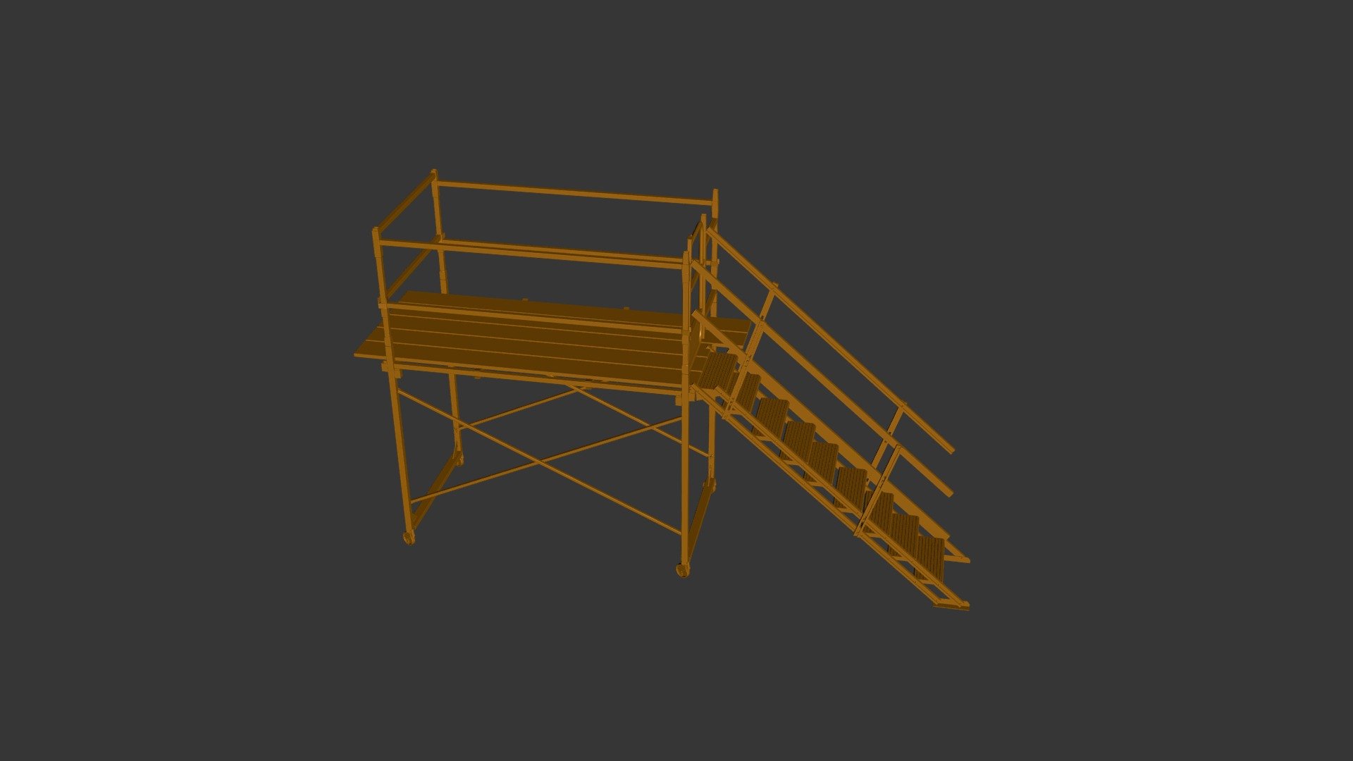 Scaffold - 3D model by uyrk [3d8561f] - Sketchfab