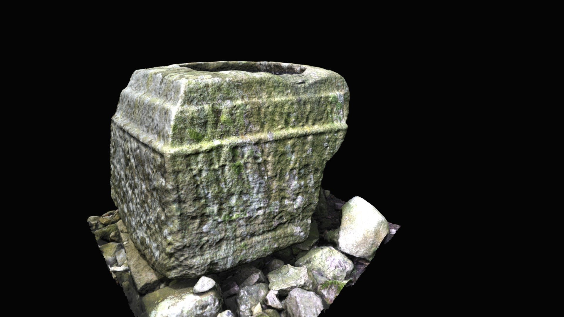 Seir Kieran High Cross Base - Download Free 3D model by Archaeological ...