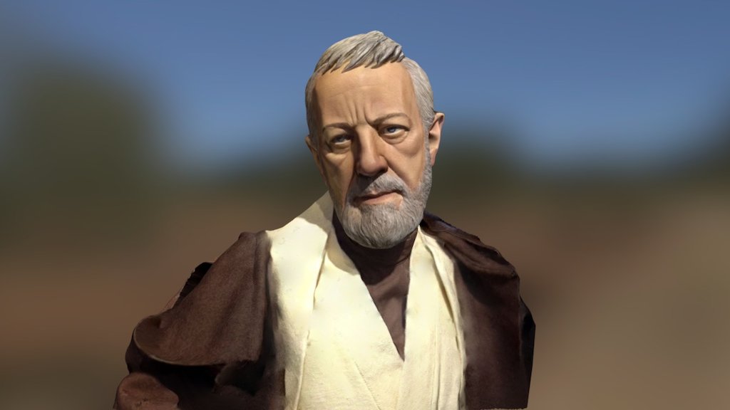 20170309 Obi-Wan Kenobi (270 degree) - 3D model by mike210tw [3d8b374 ...