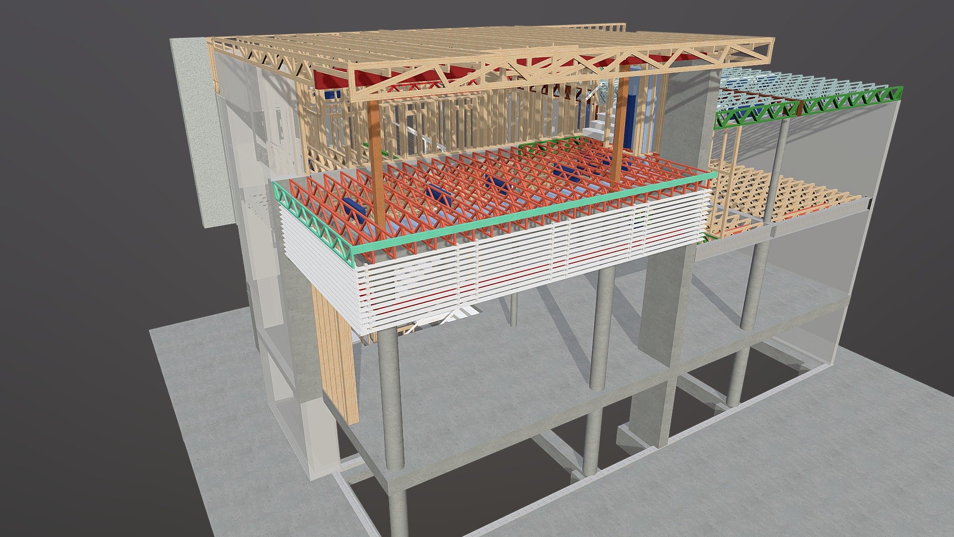 Wickman 3D DAE Framing - 3D model by Alan Butler (@ab2draft) [3d8c408 ...
