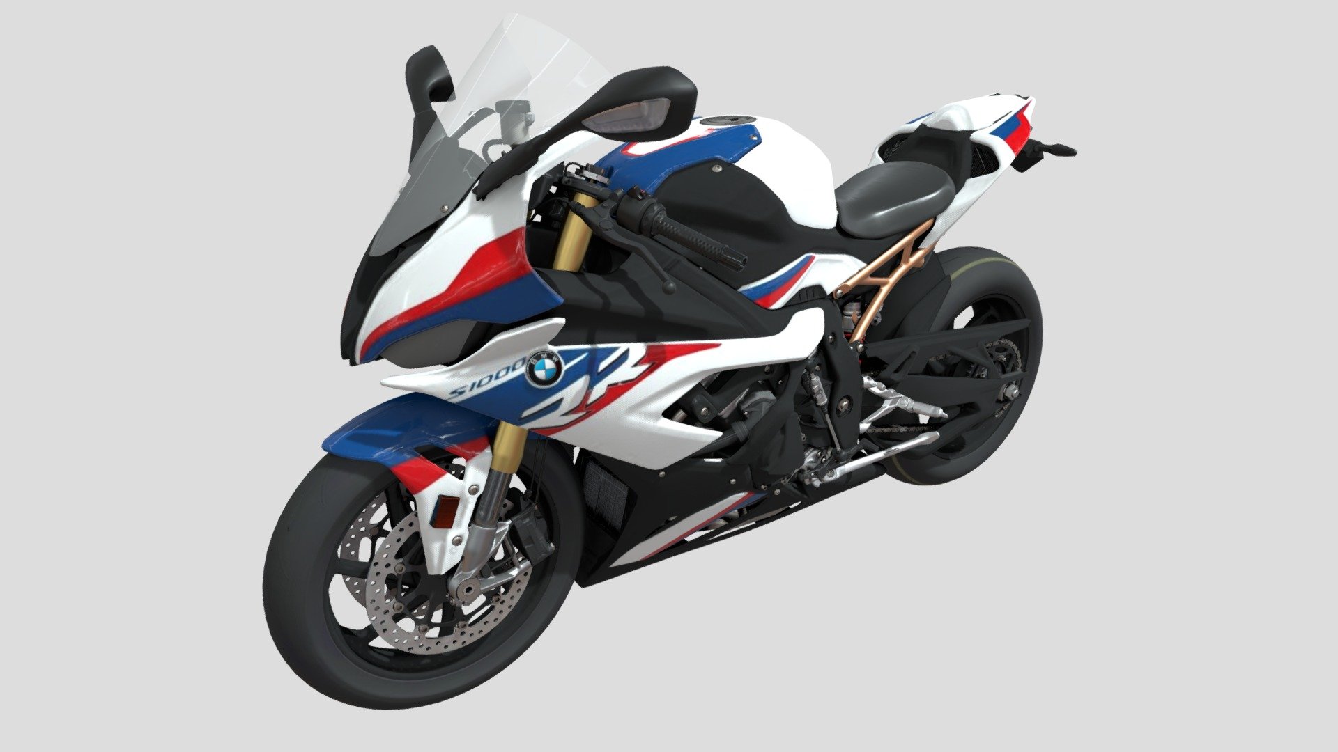 BMW S1000RR (2019) – Motorcycle - 3D model by 3dpadelt [3d8cd15 ...