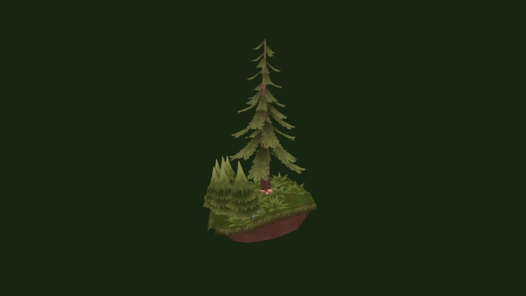 Forest Diorama - 3D model by Elia Anagrius (@Mookid) [3d8cf01] - Sketchfab