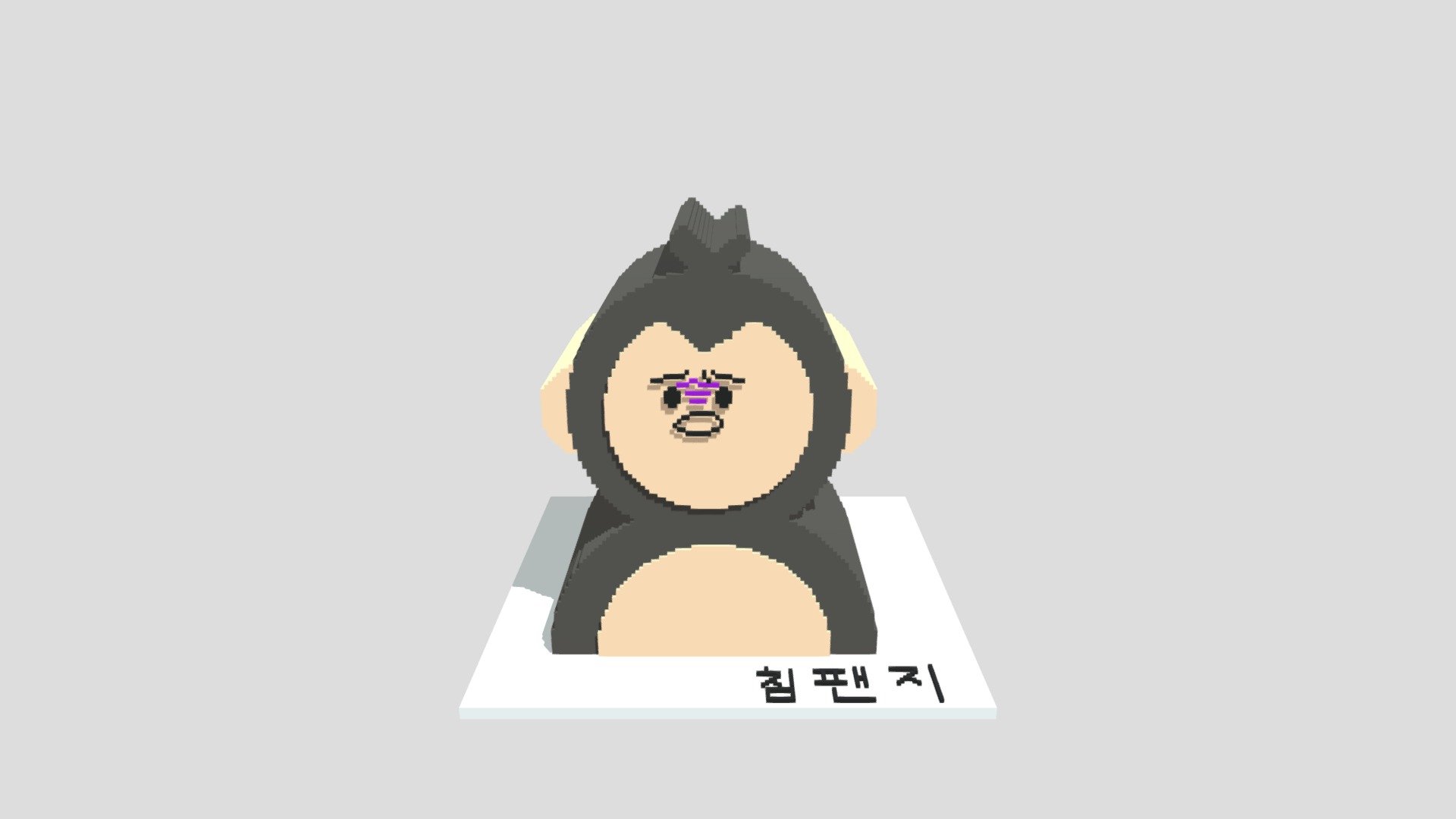 Student_Llllll - Download Free 3D model by bong_voxel (@bongcature ...