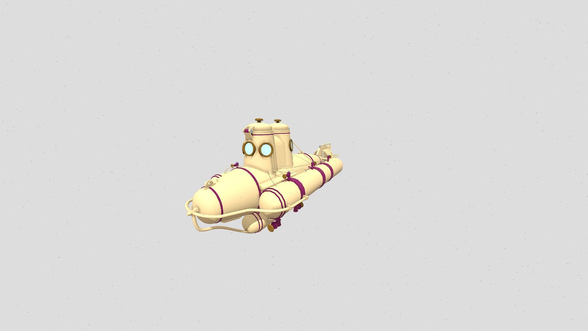 Yellow-submarine - Download Free 3D model by joejoe980 [3d8e2ec ...
