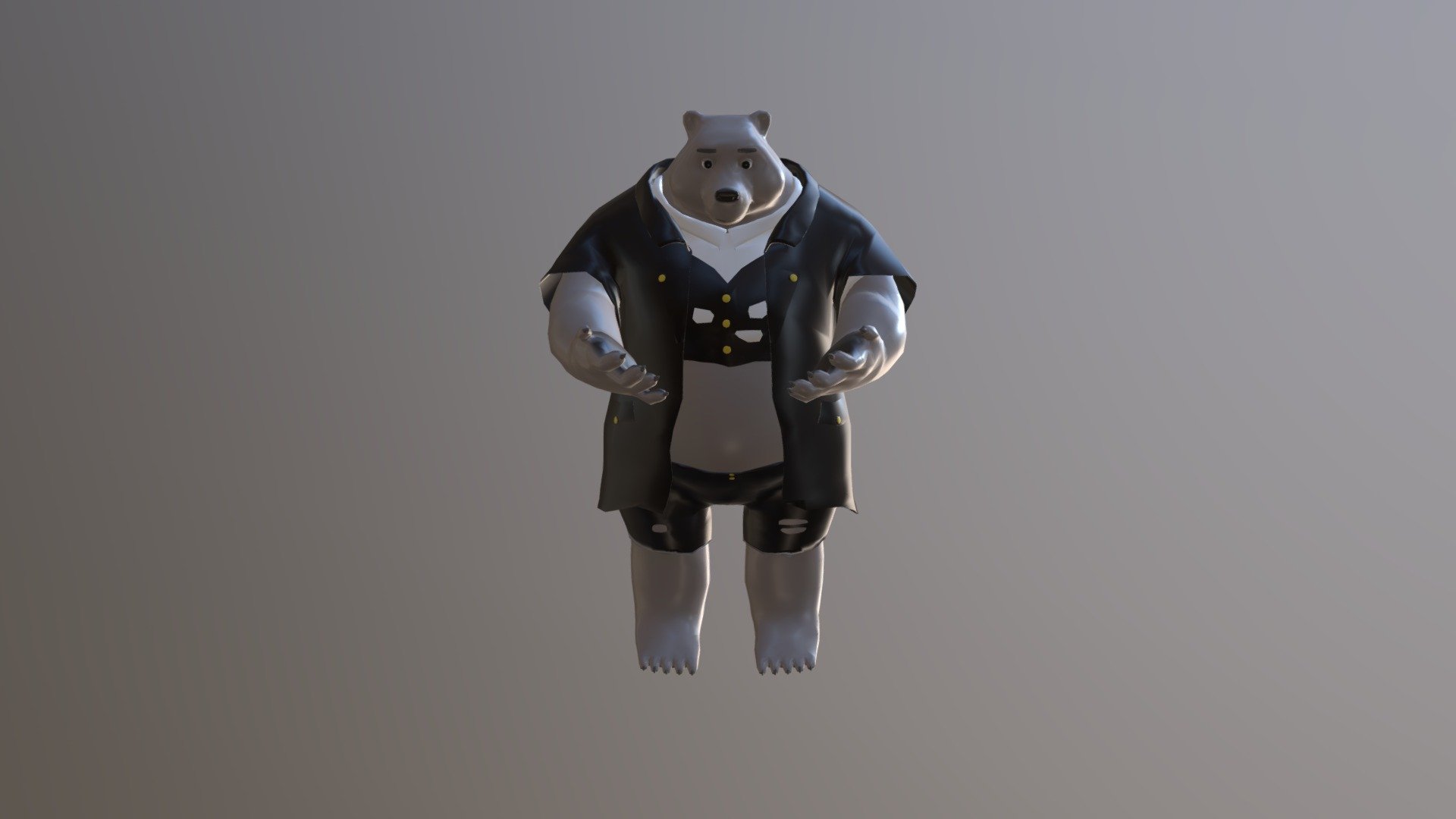 Werebear Low Model - 3D model by liamrylo [3d8e4ed] - Sketchfab