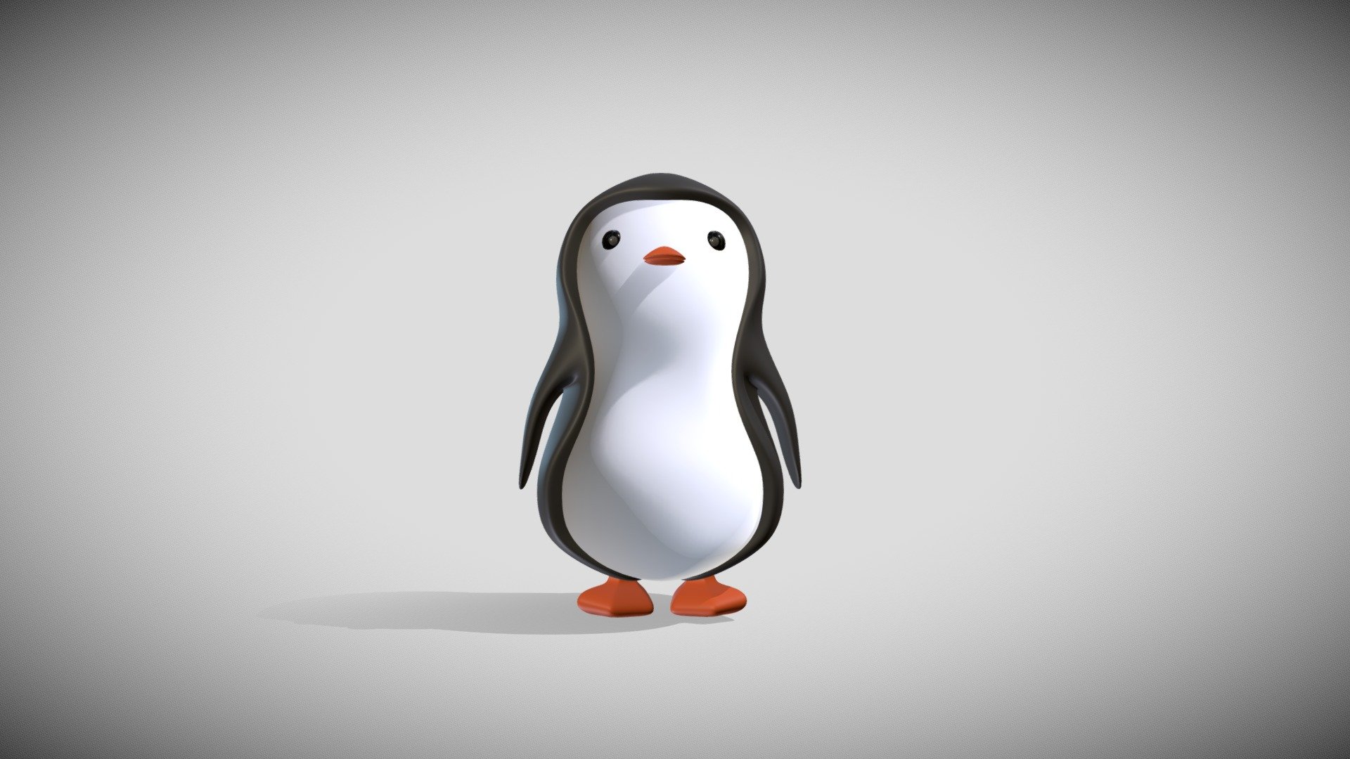 Meet Pingu Penguin in Stunning 3D 🐧 - 3D model by itsmeviinod [3d923d3 ...
