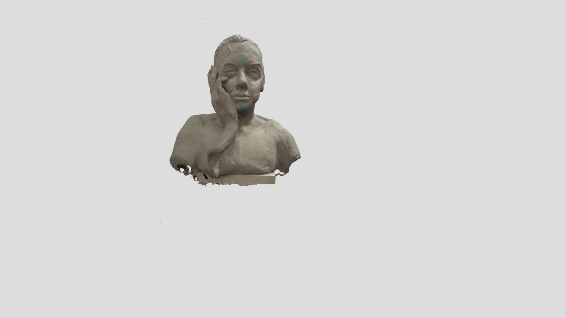 My first clay sculpture! - 3D model by kelise72 [3d92f7d] - Sketchfab