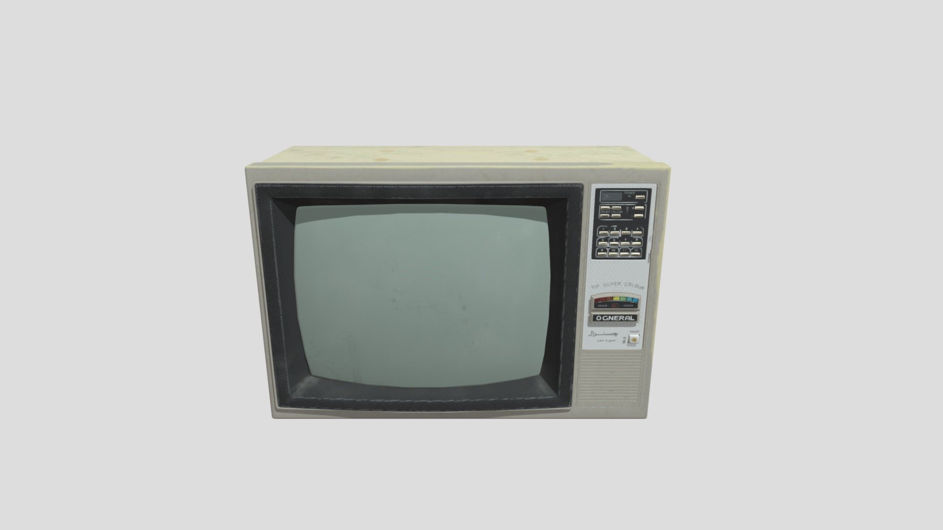 OldTV - 3D model by noom_3DarT [3d95b2a] - Sketchfab