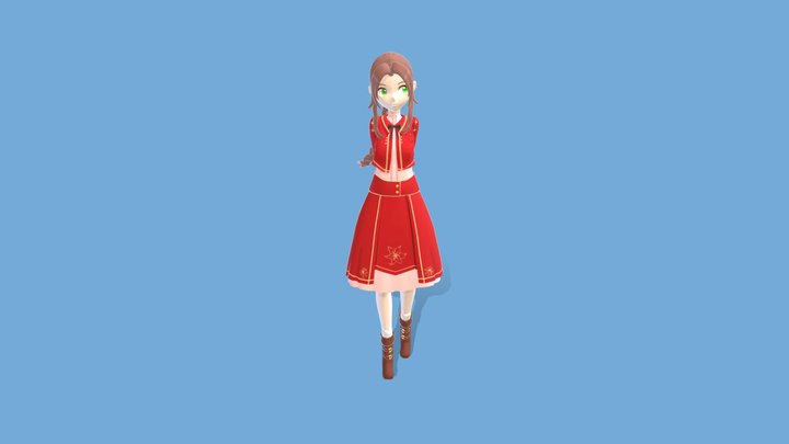 Aerith 3D models - Sketchfab