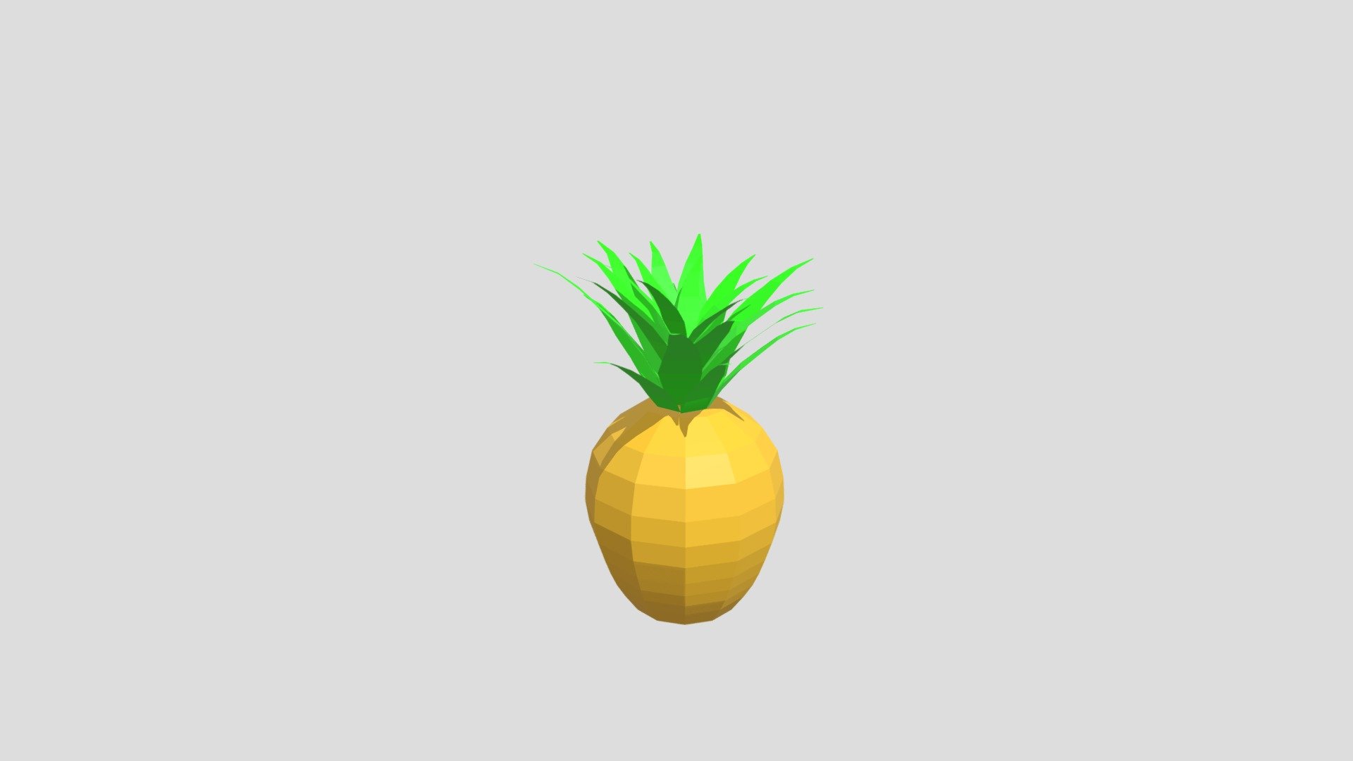 Pineapple Low Poly - Download Free 3D model by imlcbaylor [3d964ed ...