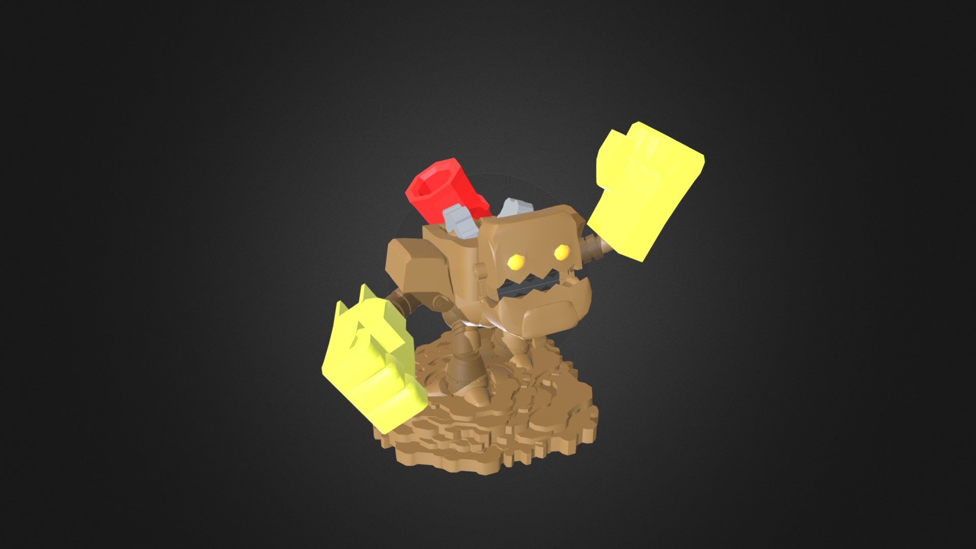 Jawbreaker with Kaboom gun - 3D model by ArielShani [3d966e4] - Sketchfab