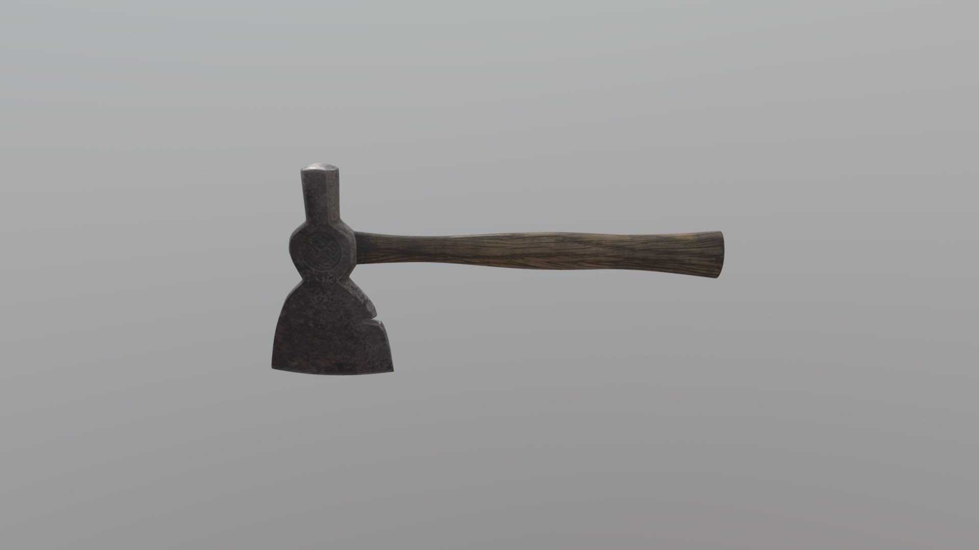 Goth Hatchet - 3D model by MattHegmann [3d97573] - Sketchfab