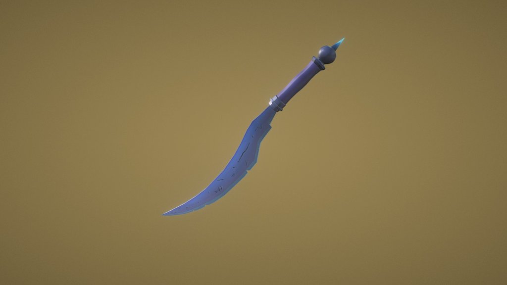 Ice Dagger - 3D model by jamesbrandon13 [3d977f5] - Sketchfab