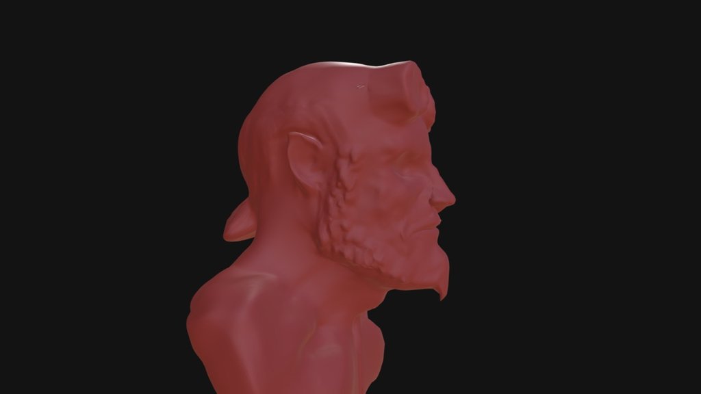 Hellboy - 3D model by Oscar (@iaigiri) [3d98721] - Sketchfab