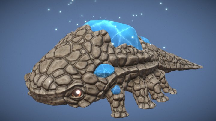 Crystal-lizard 3D models - Sketchfab