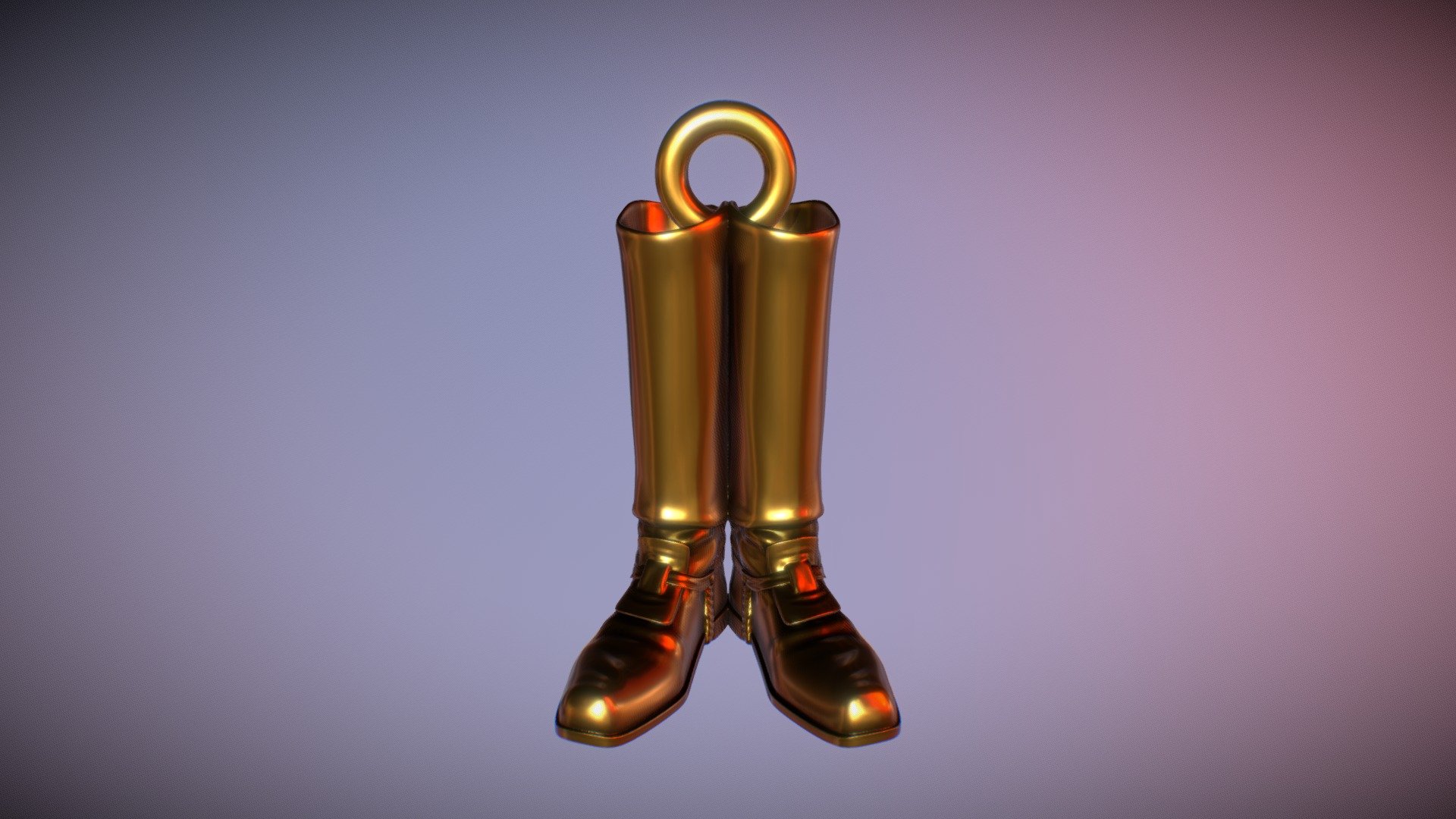Military Academy Boots Charm - 3D model by Marco Valenzuela ...