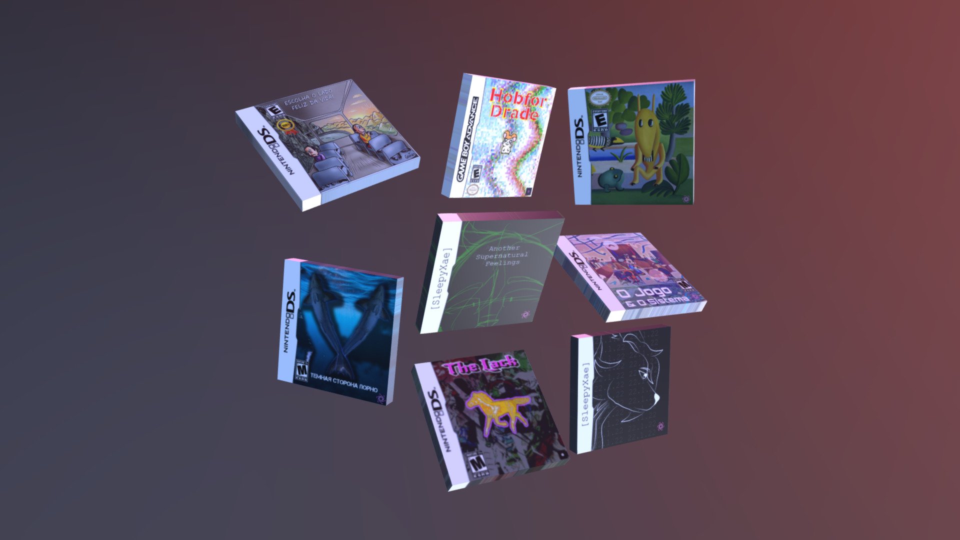 Divergência Nintendo DS Covers - 3D model by Waterfall2117 [3d9b31c ...