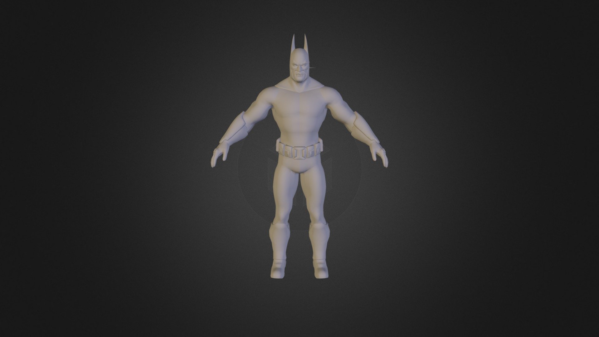 Batman - 3D model by josh10282 [3d9b44f] - Sketchfab