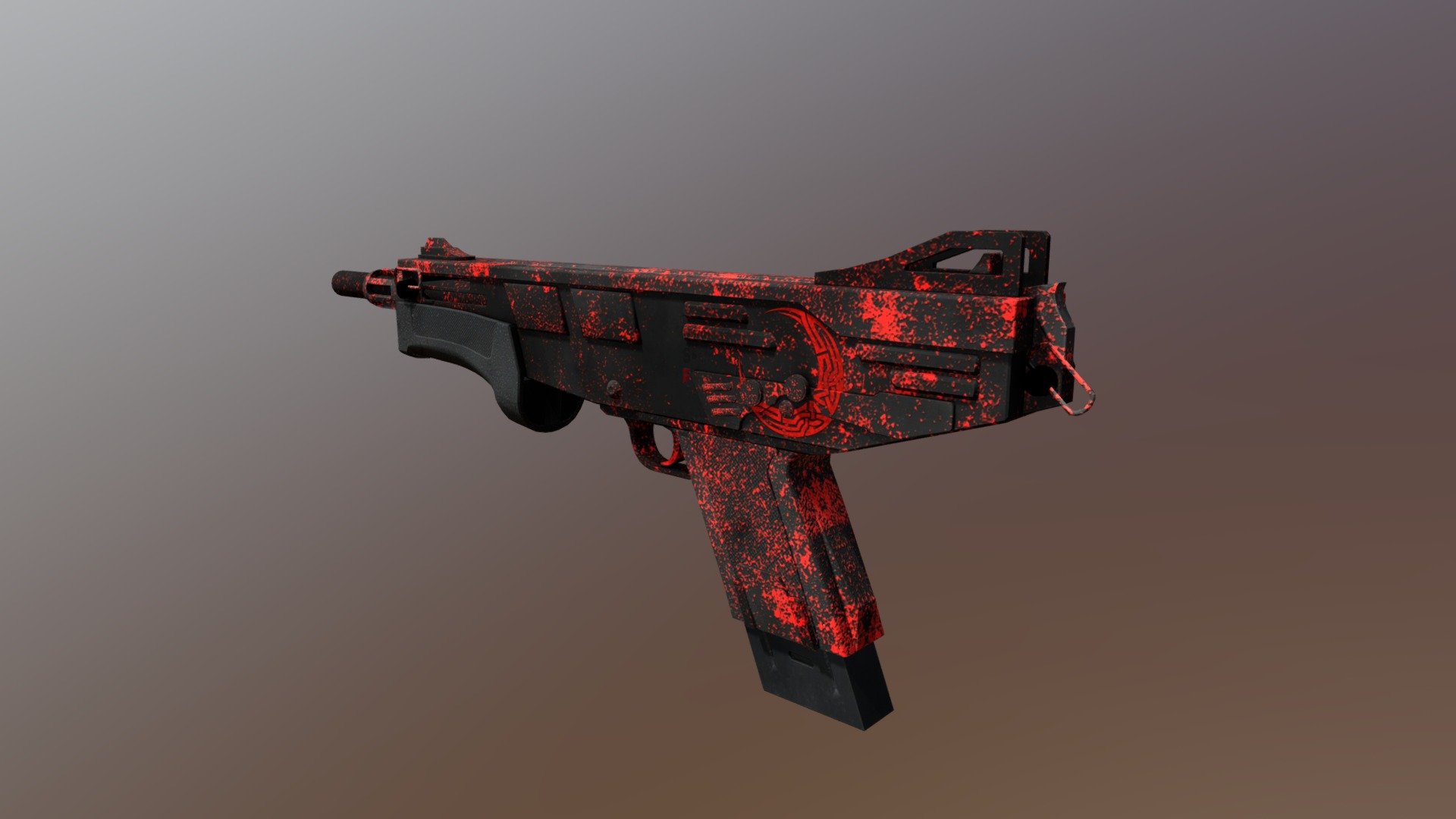MAG-7 | Blood Moon - 3D model by Lyallvaldr [3d9fdbe] - Sketchfab