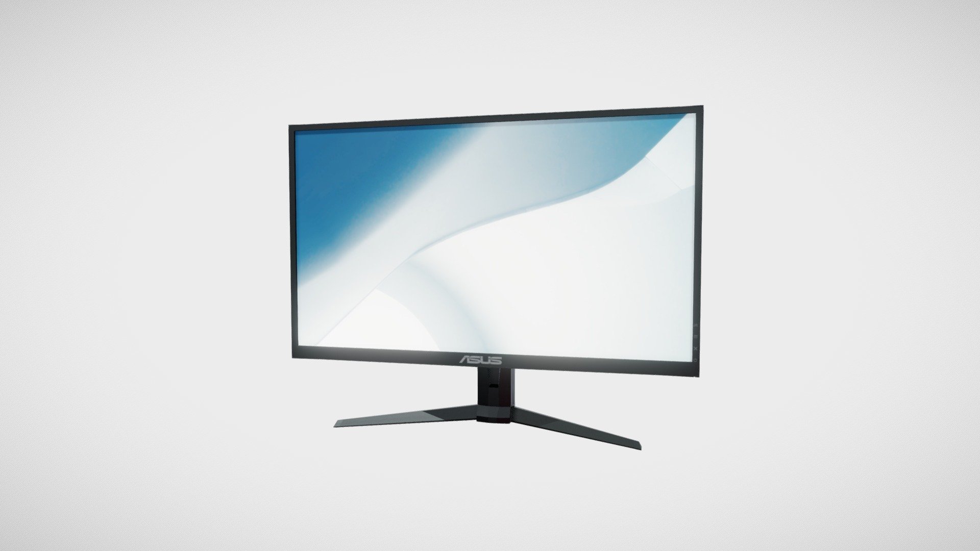 Asus Gaming Monitor - Buy Royalty Free 3D model by JCasahuga [3da059c ...