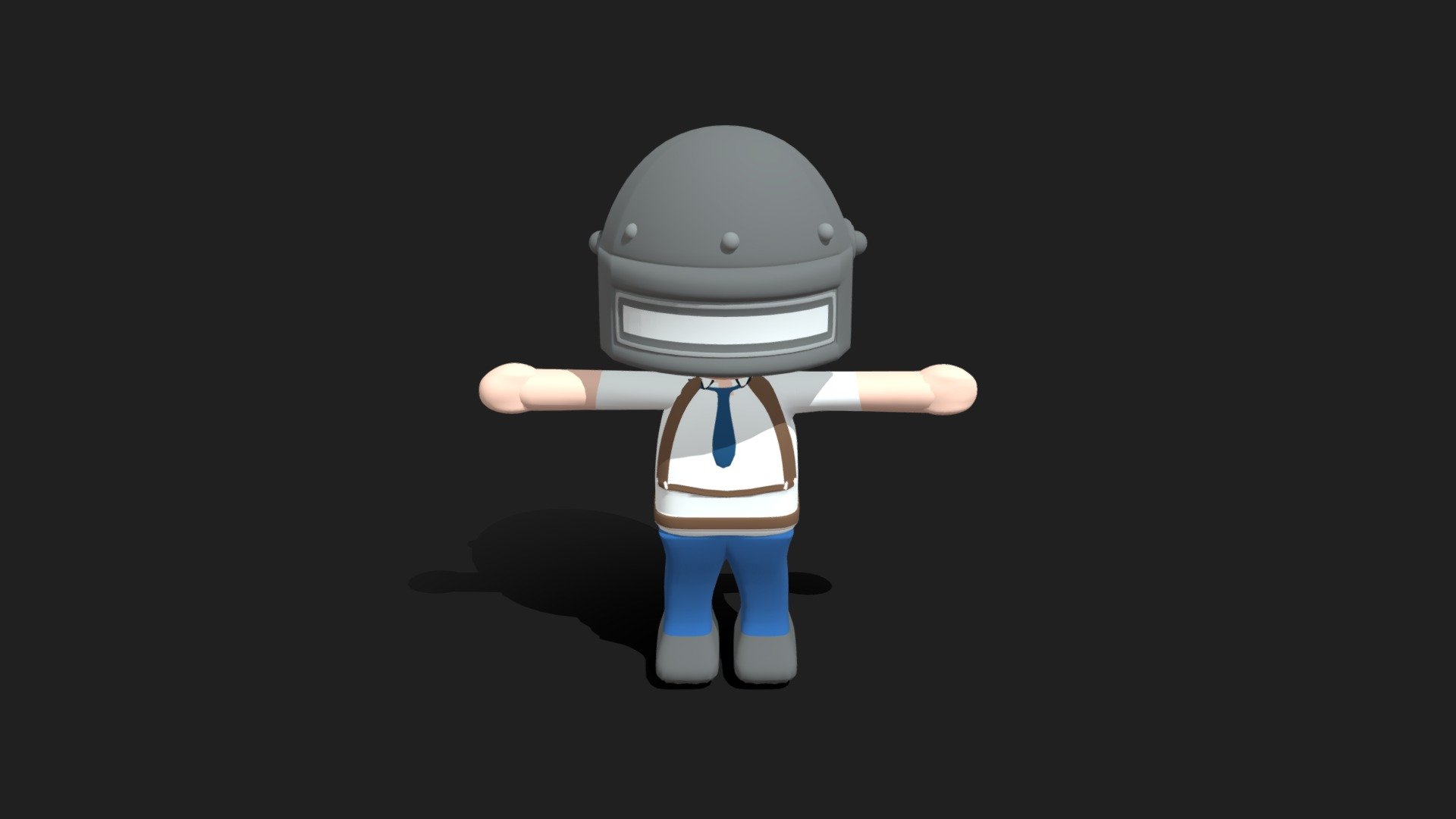 pubg-character - 3D model by carlroy [3da2628] - Sketchfab