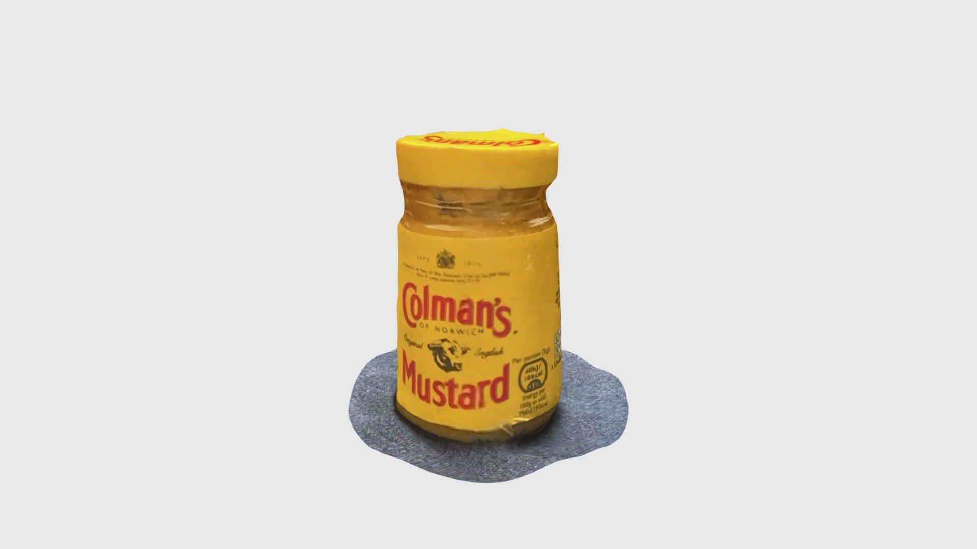 Colmans mustard - Download Free 3D model by Night_sabre93 [3da32c1 ...