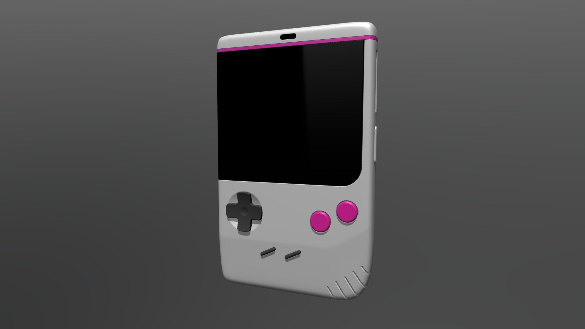 Game Boy redesign - 3D model by martindesign44 [3da333b] - Sketchfab
