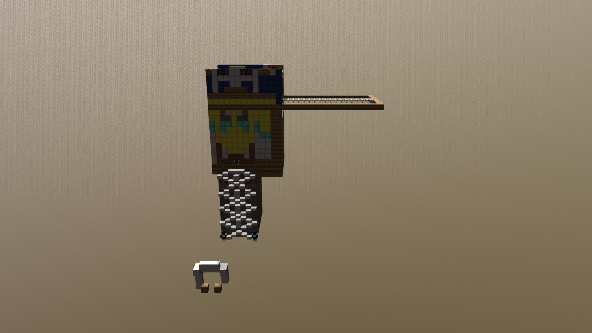MCPE server Lobby v1.0 - 3D model by JeffTCF (@tcfplayz) [3da3cae ...