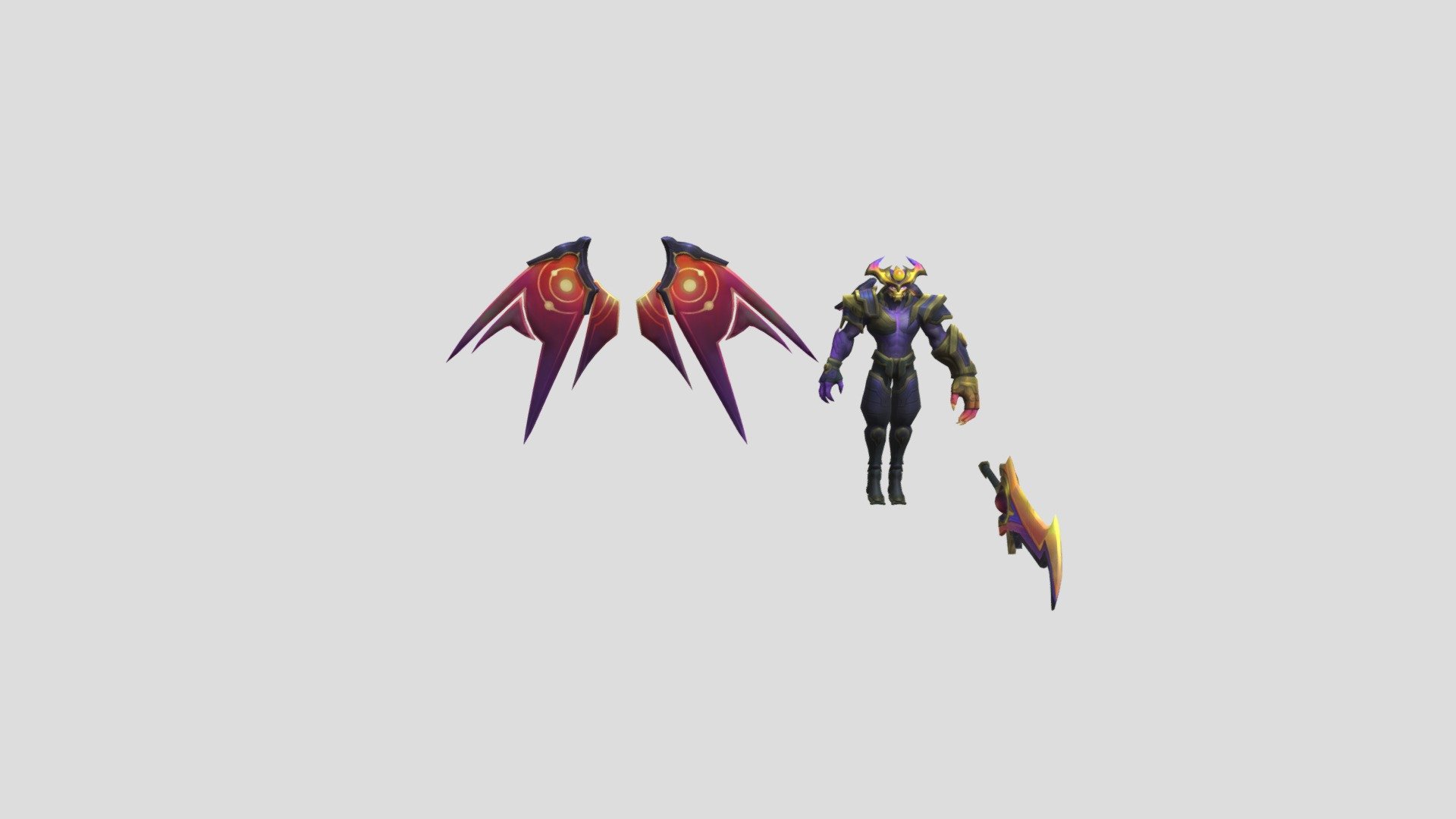 Aatrox Skin11 - 3D model by Ruma [3da4bc8] - Sketchfab