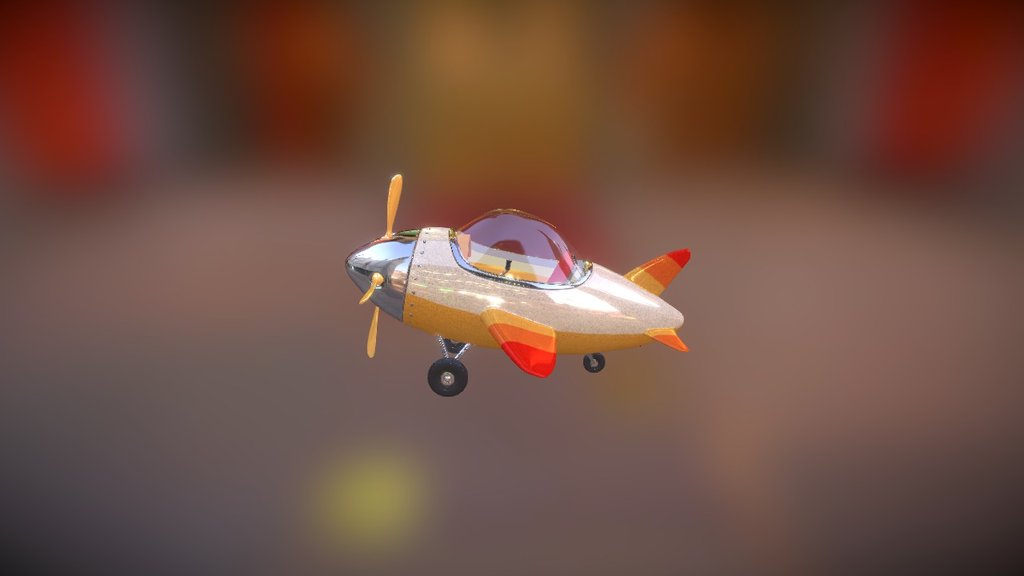 Toy Plane - 3D model by gingerlilys [3da5aac] - Sketchfab