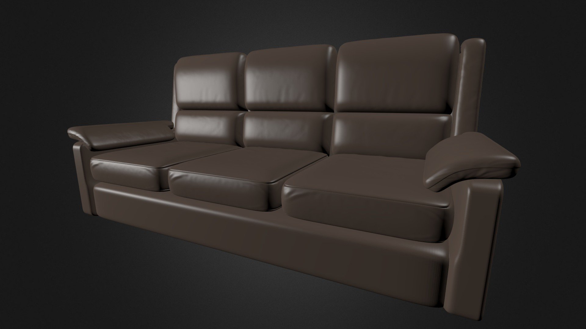 Couch - Download Free 3D model by Azi (@aziazazel) [3da5fdf] - Sketchfab