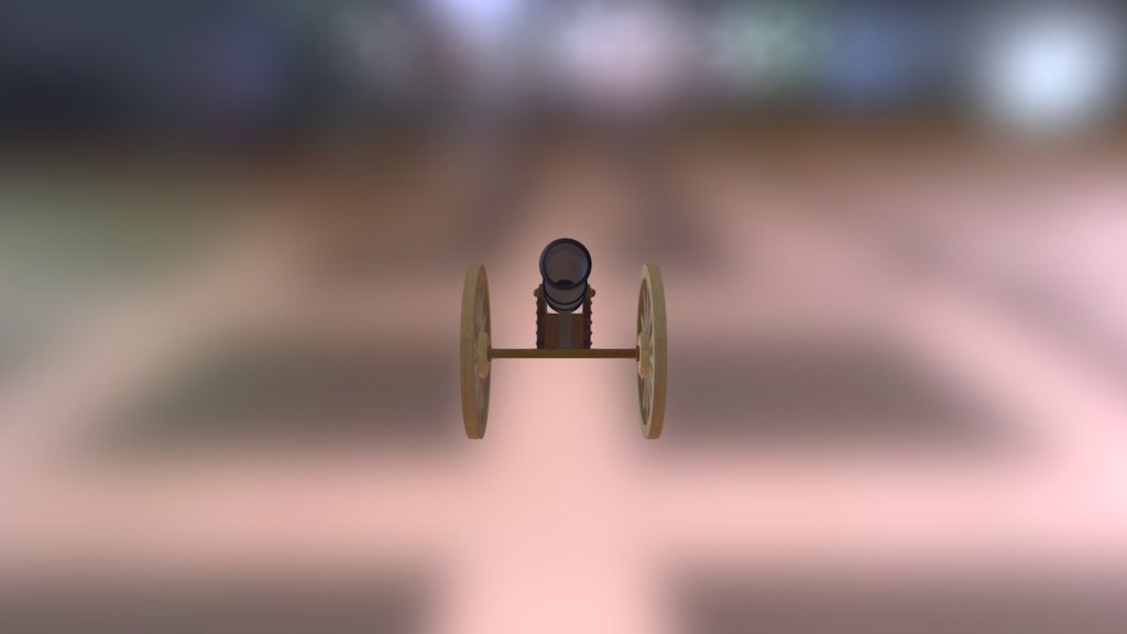 Hard Prop Model - Wild West Cannon OFFICIAL - 3D model by Ivan ...