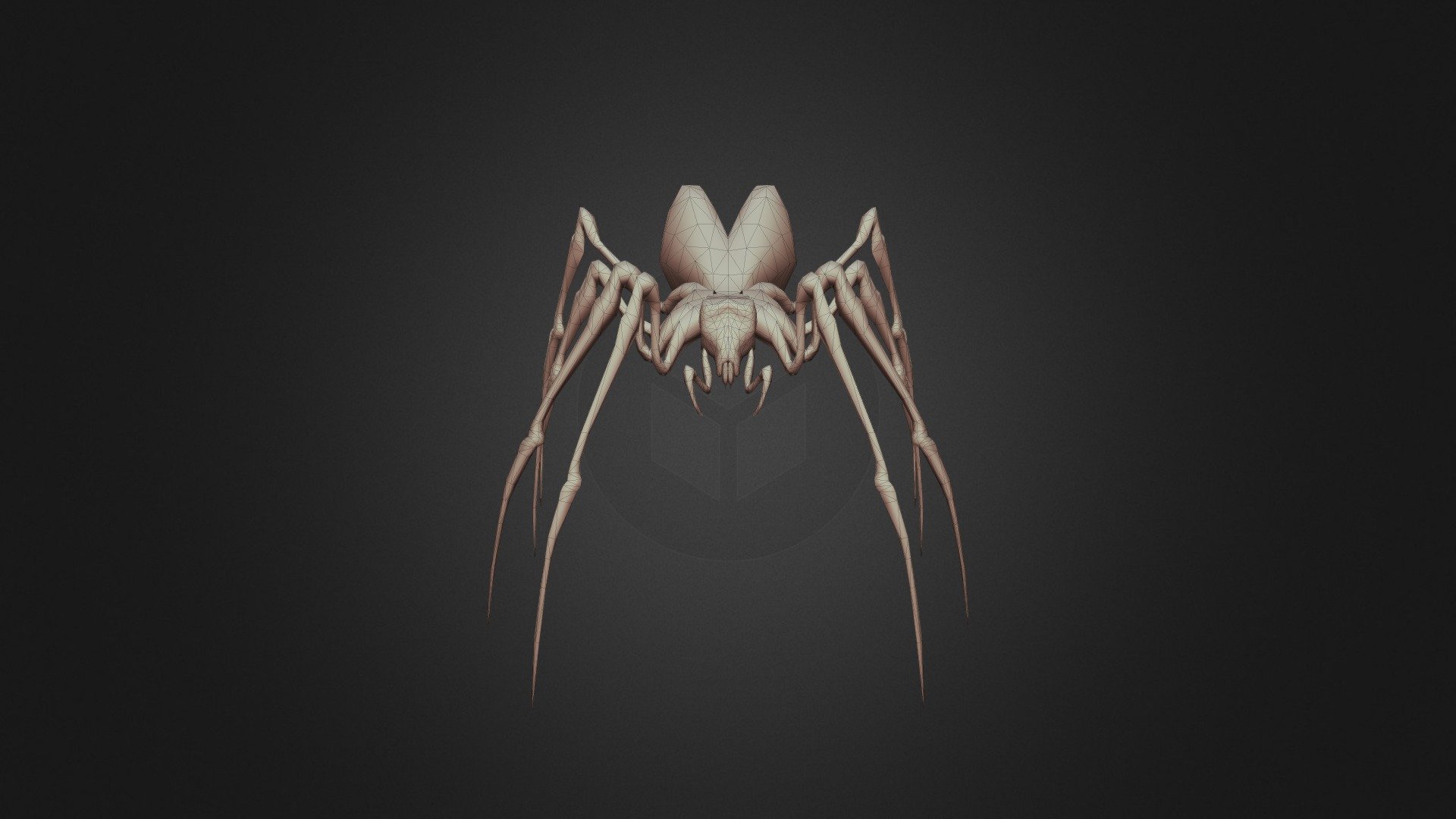 Spider(low) - 3D model by Qwerty_2019 [3da6a96] - Sketchfab