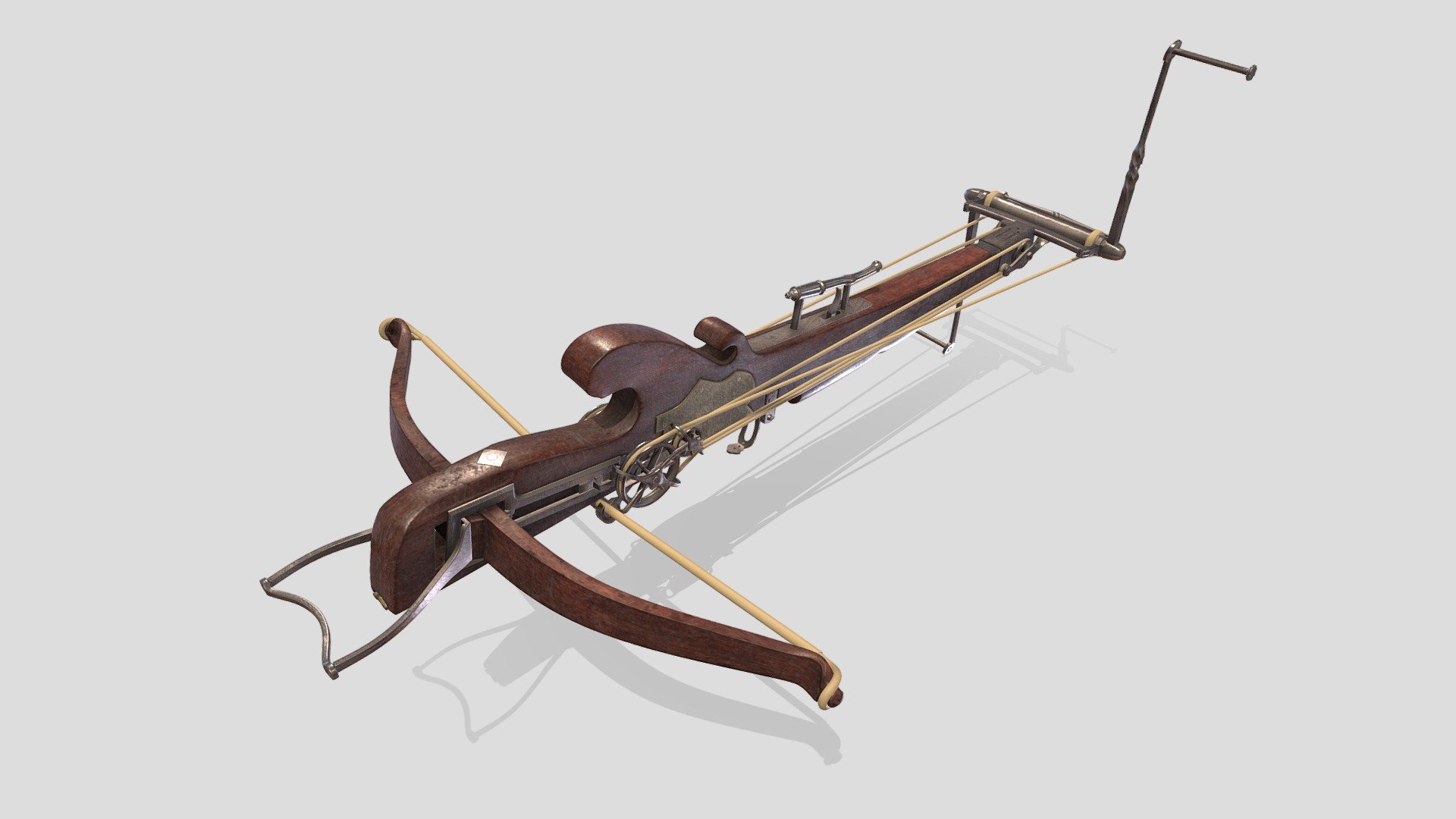 2025: Heavy crossbow (model by Paweł Strzelec) - Download Free 3D model by Virtual Museums of ...