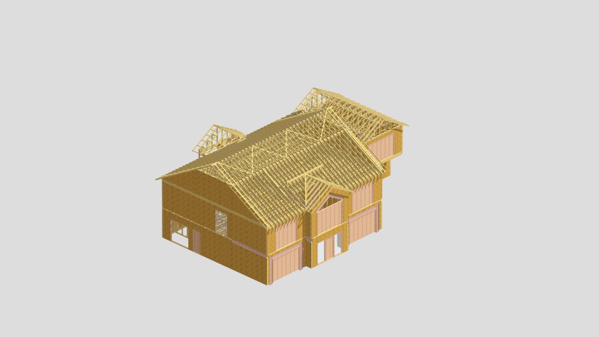 New dwelling, Marazion, Cornwall - 3D model by Fishtail Frames ...