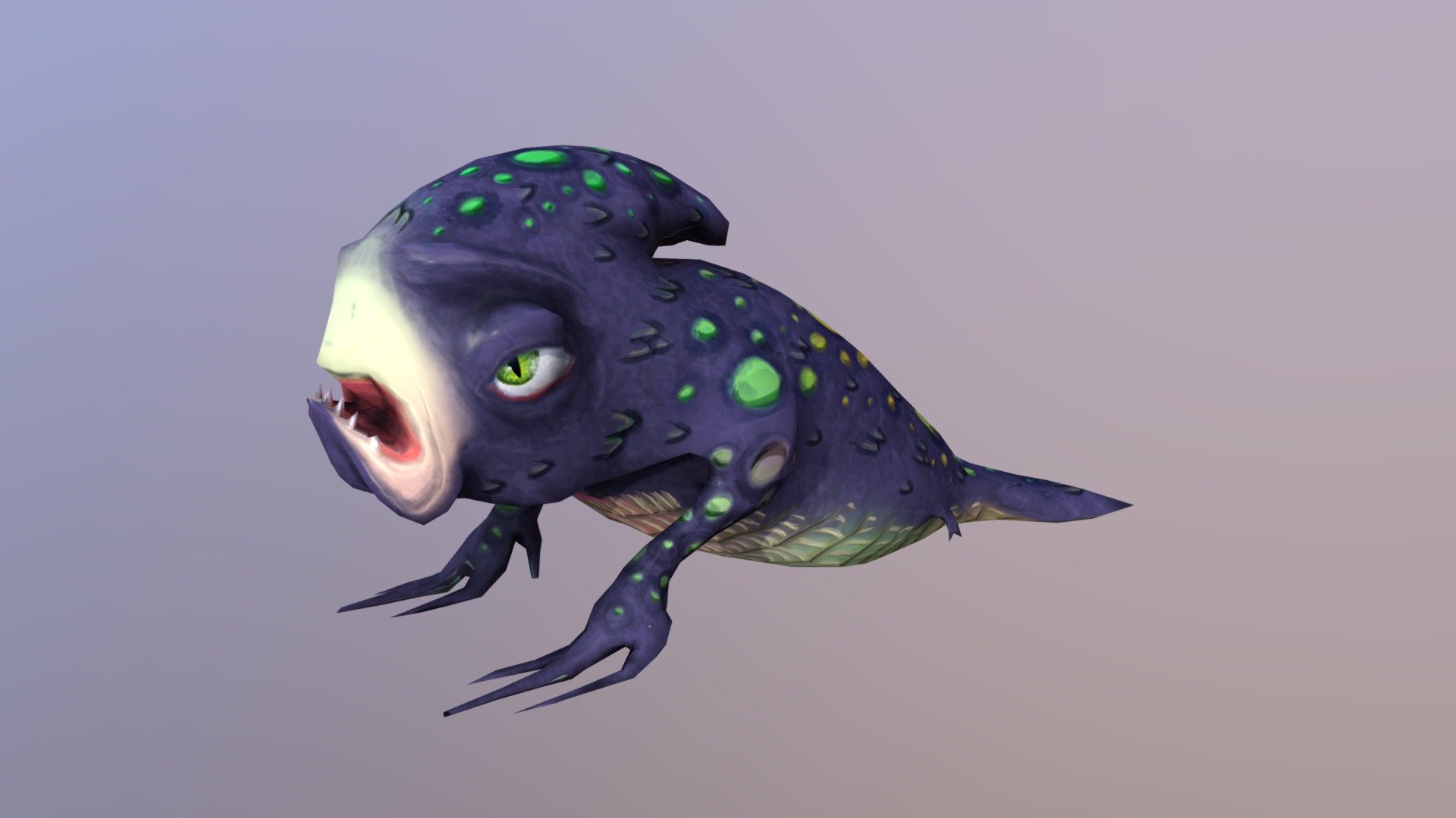 Monster Model - 3D model by mrkvz [3dab9fb] - Sketchfab