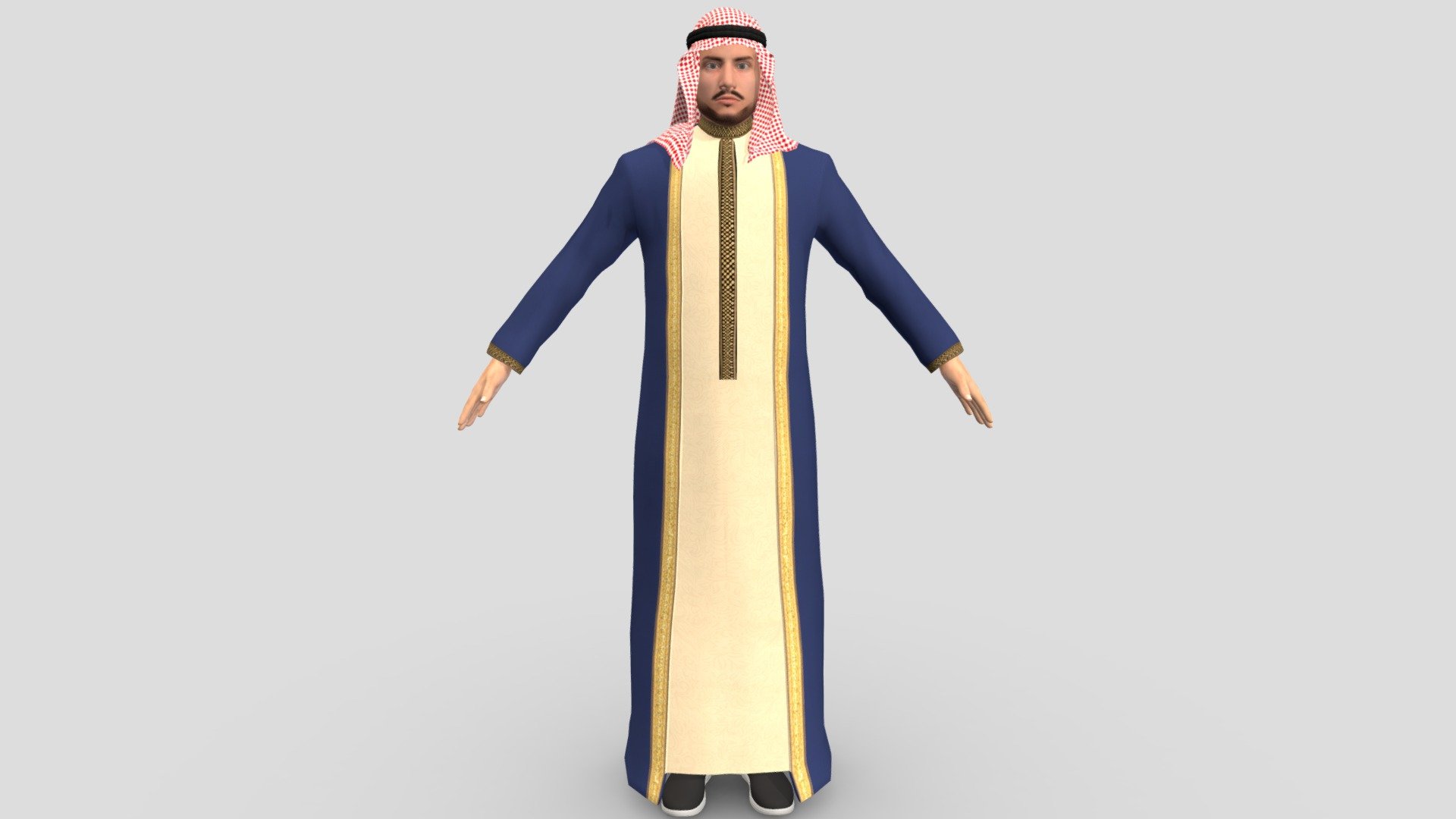 Arabic Civilian - Buy Royalty Free 3D model by GK Arts (@gkarts ...