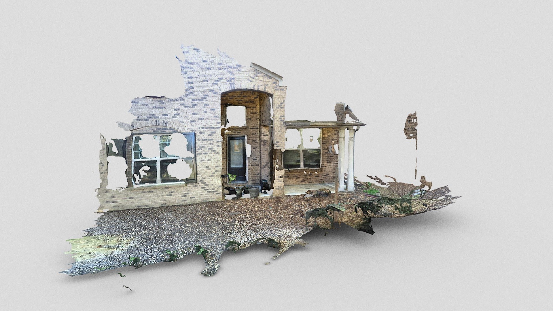 Front Porch Captured with Polycam App - 3D model by Marc Sawyer ...