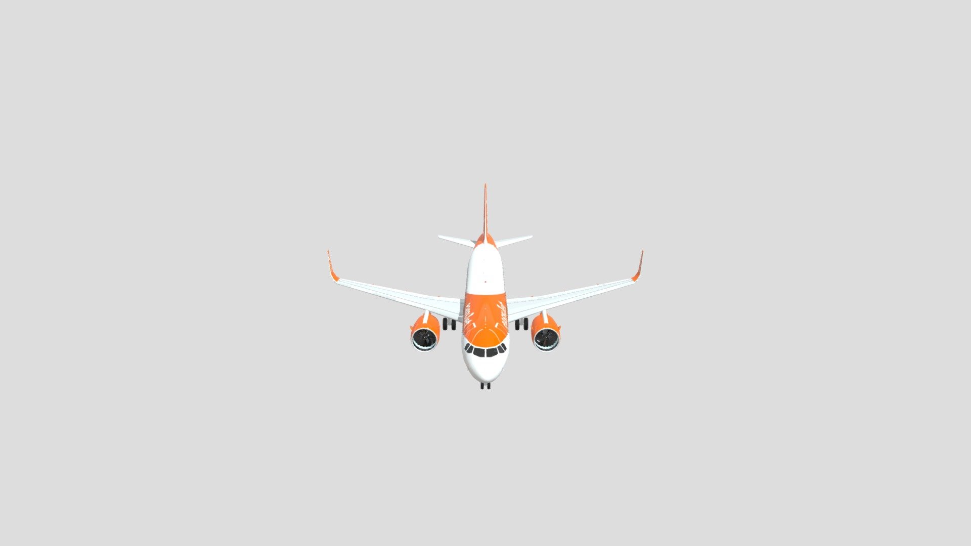 EASYJET Airbus A320neo - 3D model by V742 [3dadd11] - Sketchfab