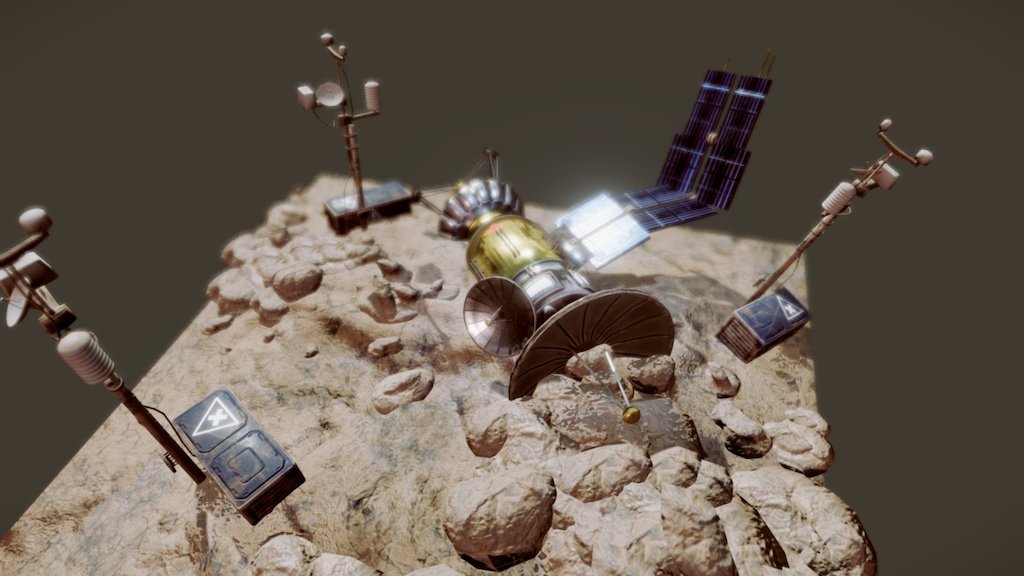 Mars Machine - 3D model by David Bock (@davidbock) [3dae291] - Sketchfab