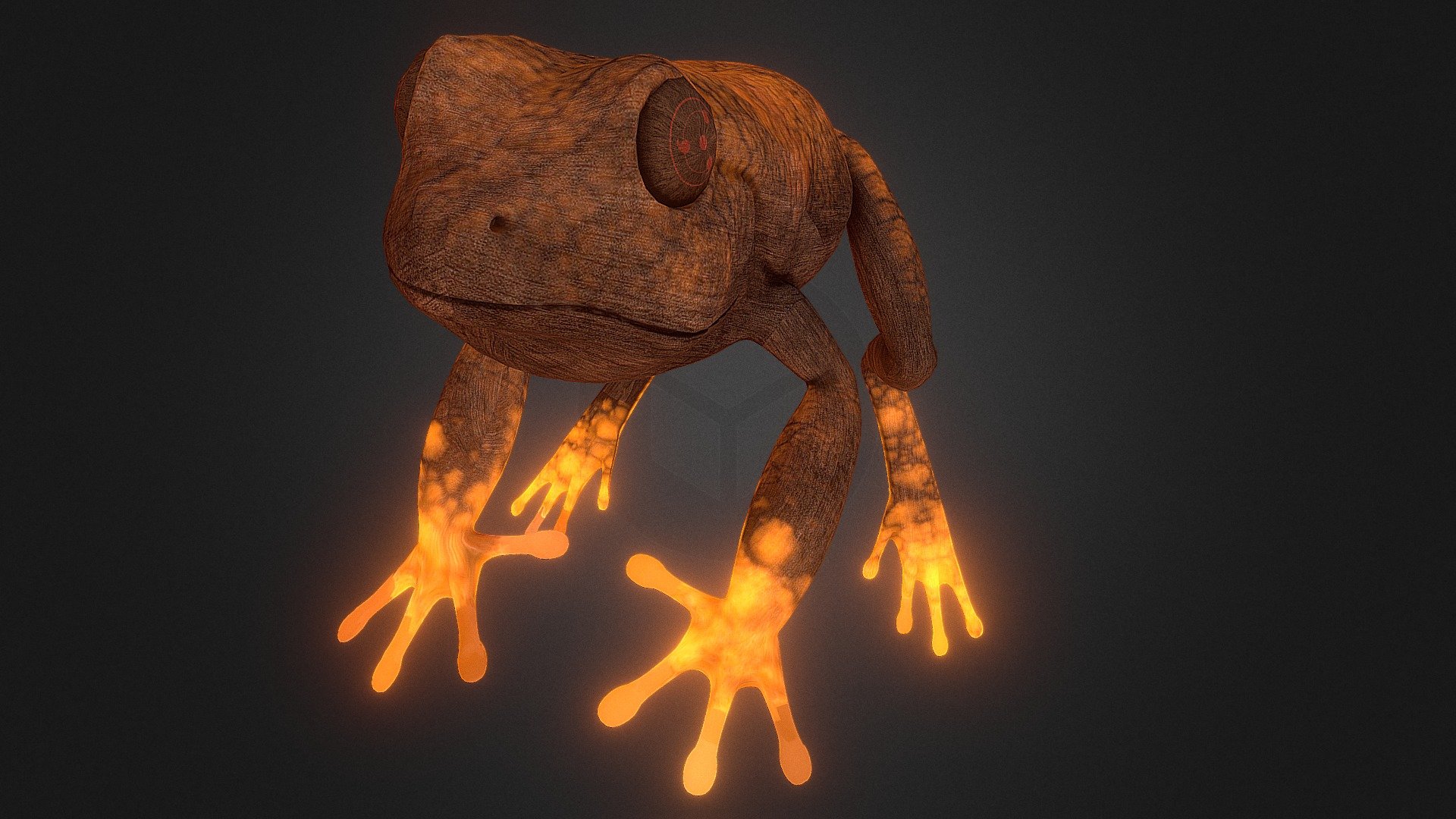 Wood_Frog_Uchiha - 3D model by Gmp3dvideo [3dae491] - Sketchfab