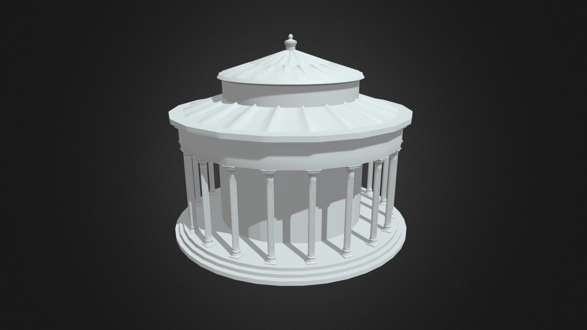 Tholos Of Delphi - 3D model by RCGA Prods (@rcgaprods) [3dae5c5] - Sketchfab