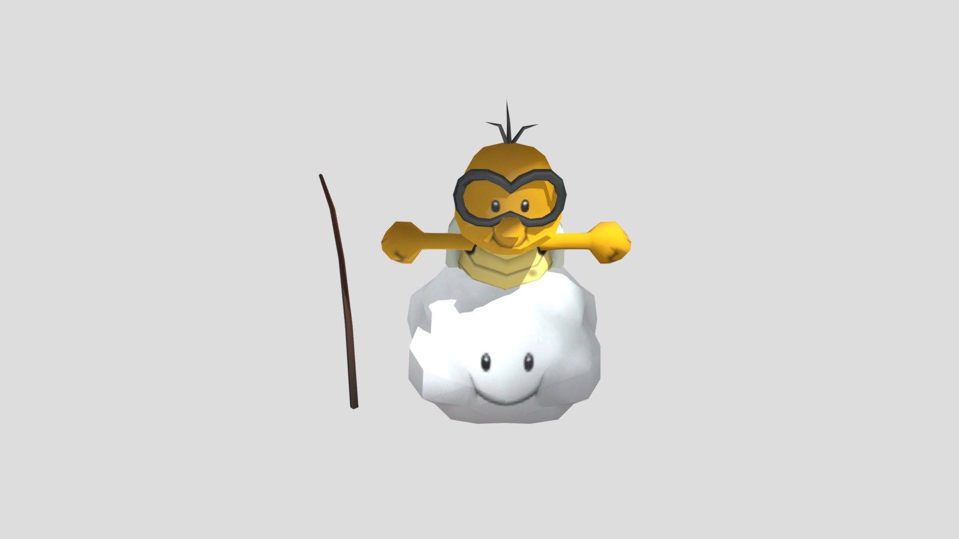 3DS - AR Games - Lakitu - Download Free 3D model by DokigerElRojito ...